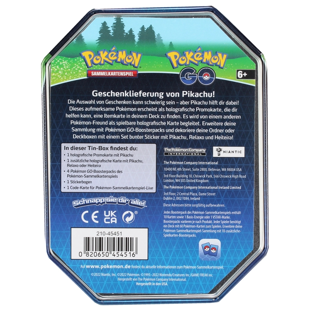 Pokemon Tin Box – Otaku Heaven